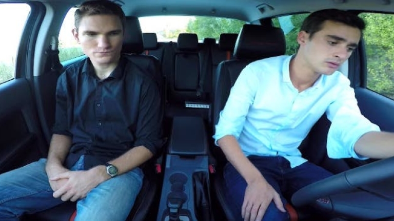 They get into the car and the seat belt starts beeping. What they do ...