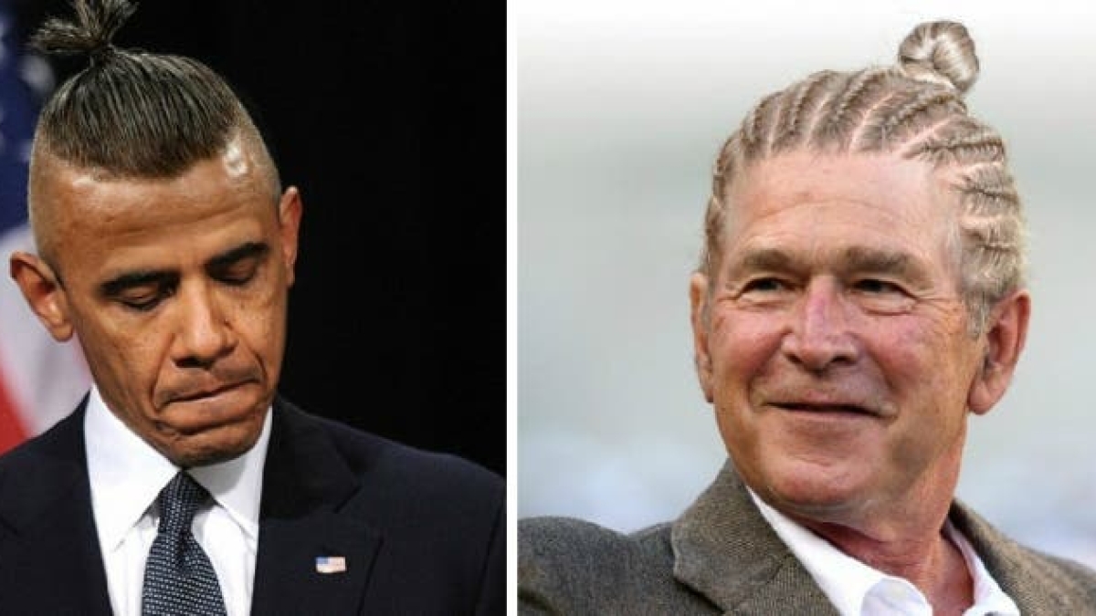 When presidents are made over with the trendy hairstyles that are all ...