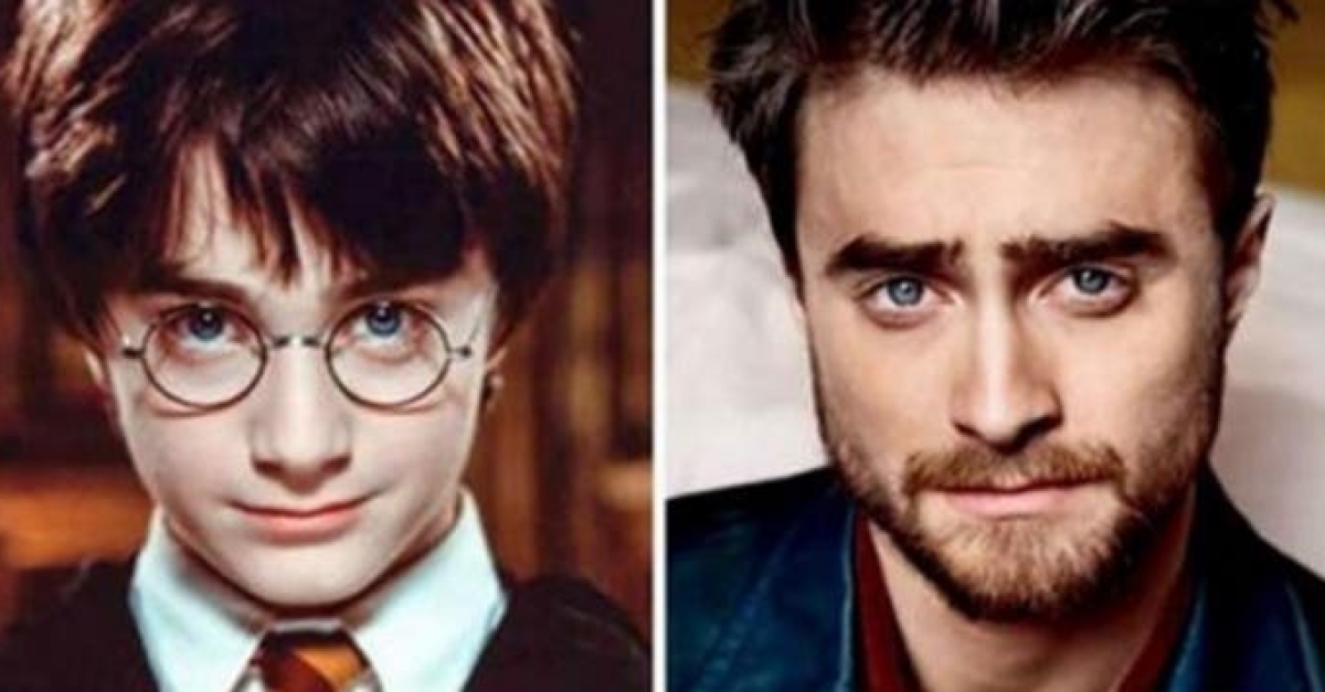The actors from Harry Potter today, 14 years after the first installment...