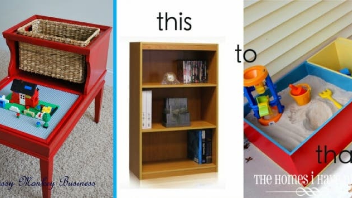12 old things and junk that were recycled into children's toys