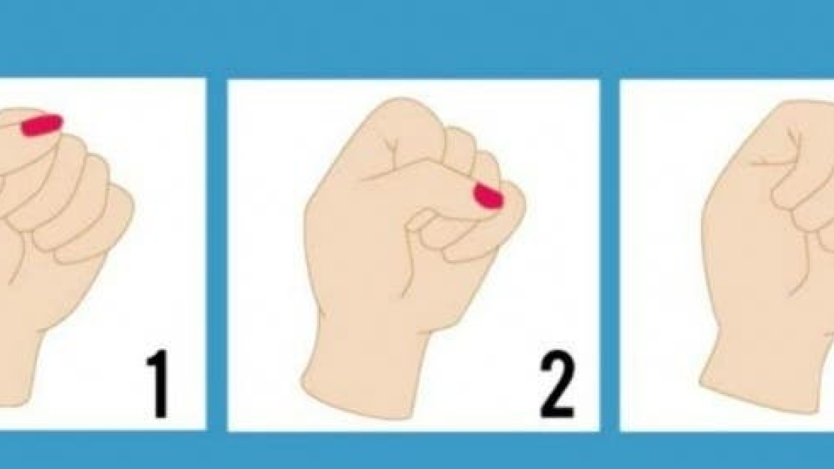 The way you make a fist says a lot about your personality What you need ...