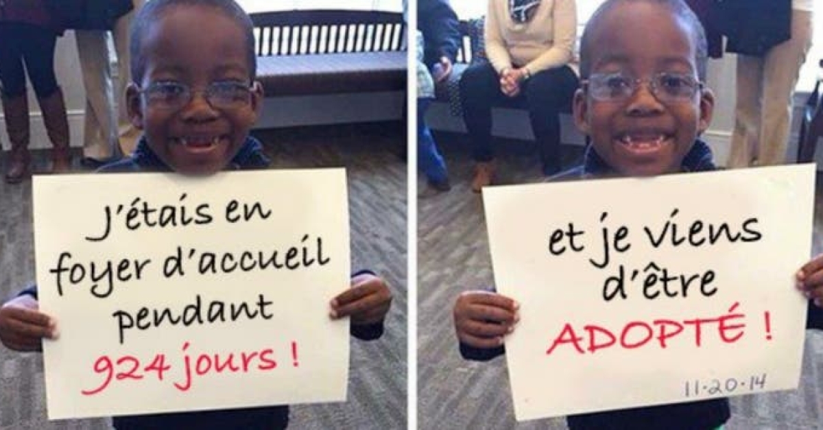 These 15 kids have finally just been adopted. Photos that will melt ...