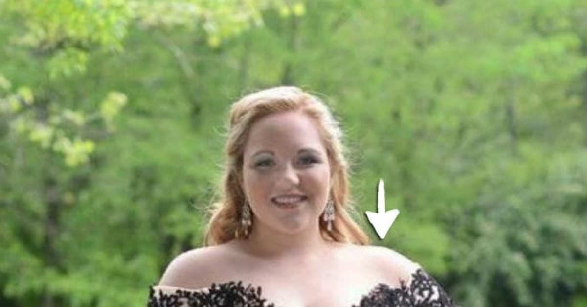 She Was Forced To Wear The Vice Principal S Jacket At Her Prom Because Her Dress Was Considered