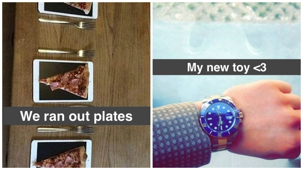 24 of the worst Snaps of rich and pretentious kids on the web! Does ...