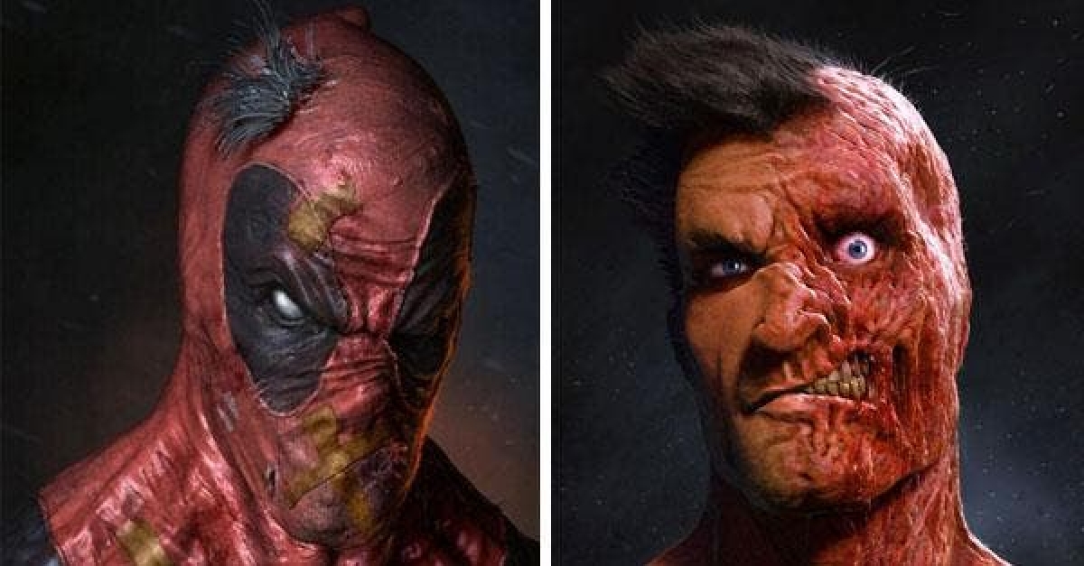 13 completely realistic illustrations of Marvel and DC Comics heroes