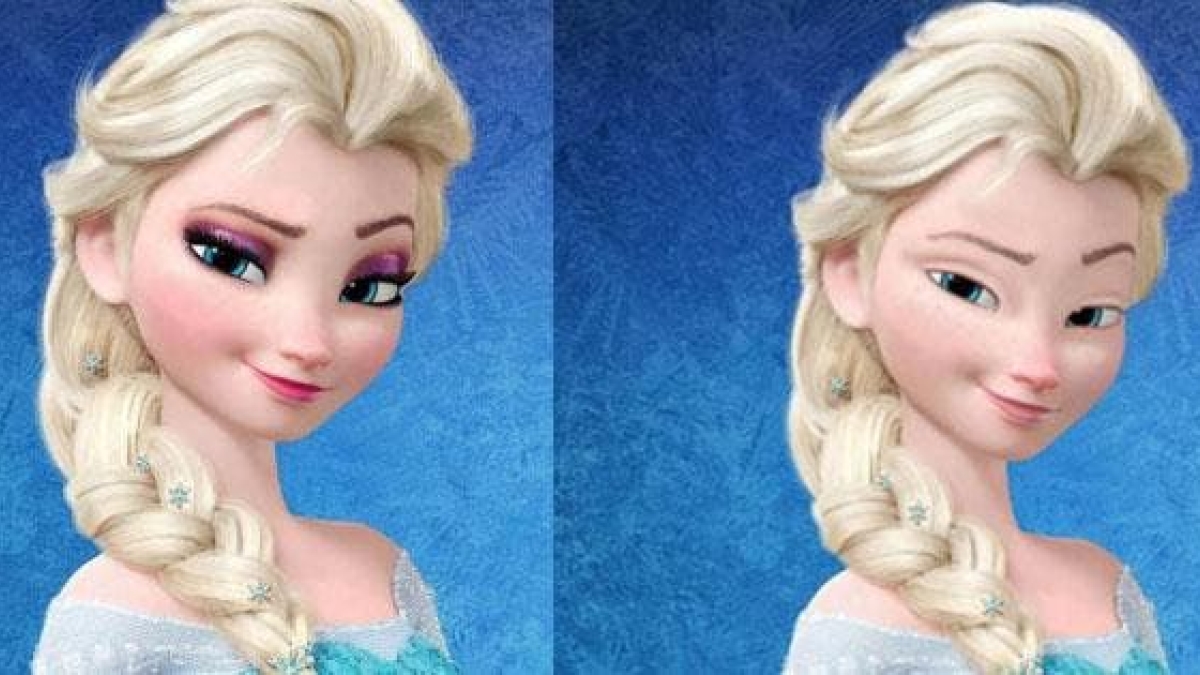 8 Disney princesses imagined without any makeup!