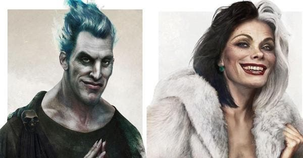 11 Disney villains if they were real human beings! Which ones are the ...
