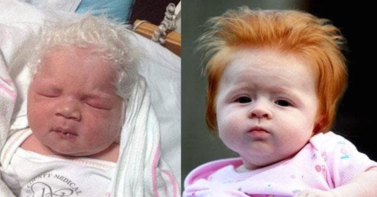 14 babies born with a lot of hair!