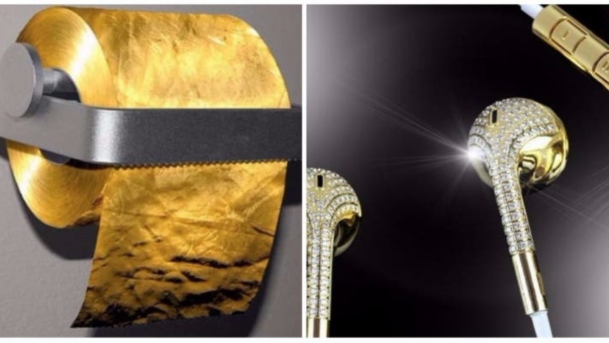 14 everyday objects made into luxury items for billionaires