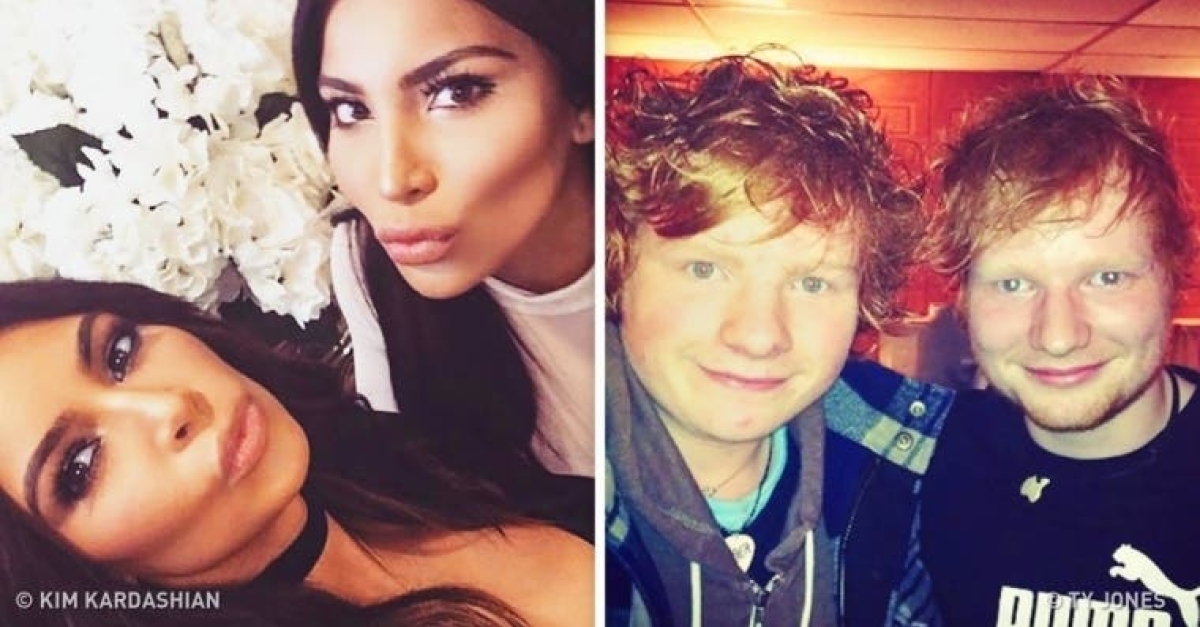 10 celebrities who came face to face with their look-alikes