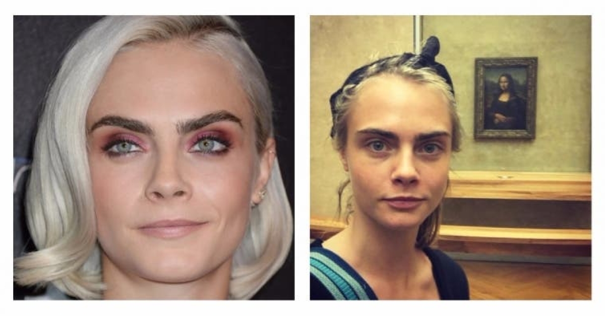 15 photos of celebrities without make-up