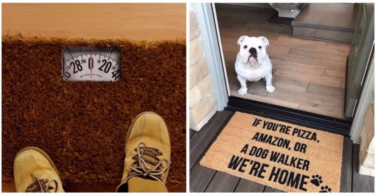 20 hilariously funny doormat ideas for your home