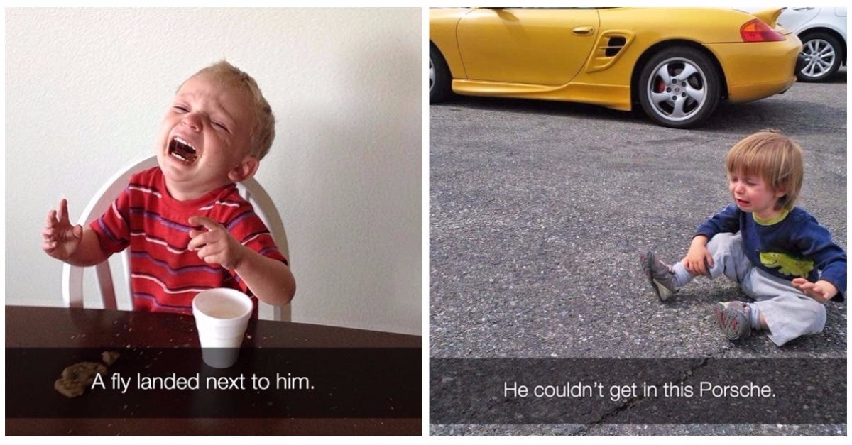 22 hilarious photos of kids having tearful meltdowns over the pettiest ...