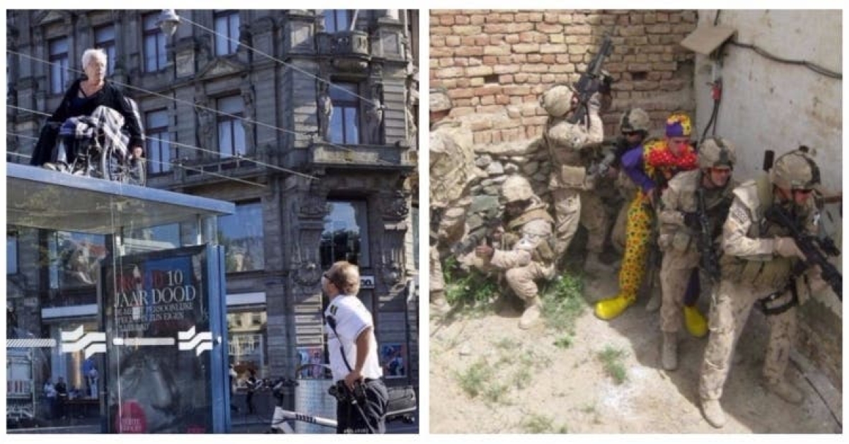 26 really weird photos that'll make you wonder what's going on