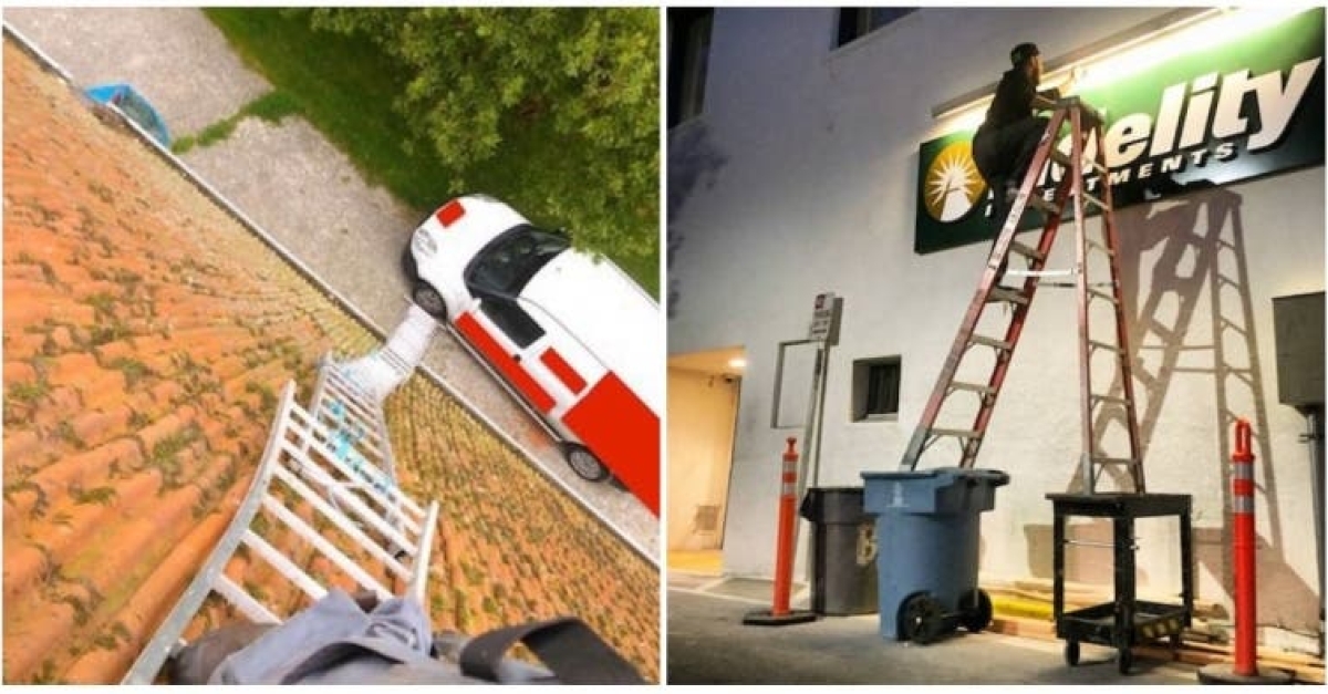 18 photos that show how much people love taking risks