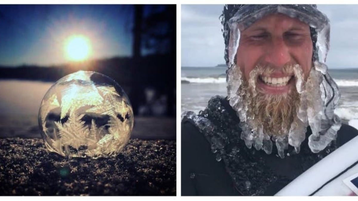 20 amazing sights that you'll only see when the weather's freezing cold