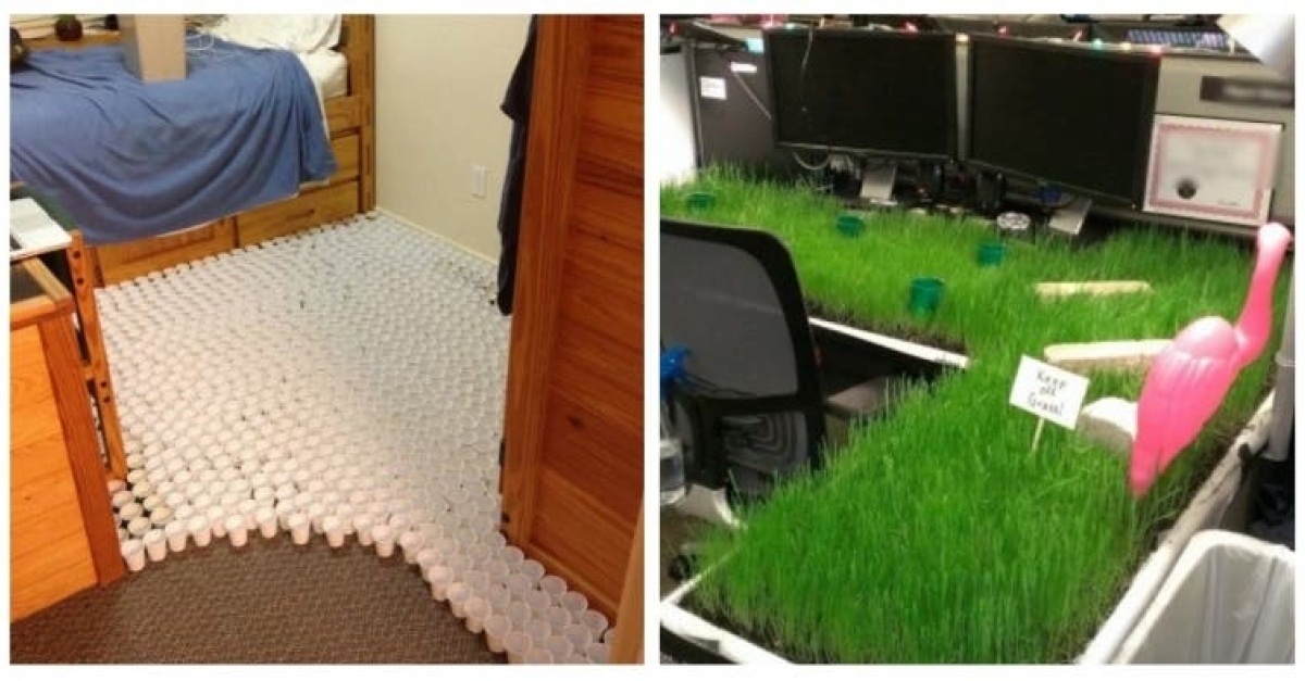 20 hilarious pranks that we wish we'd thought of ourselves!