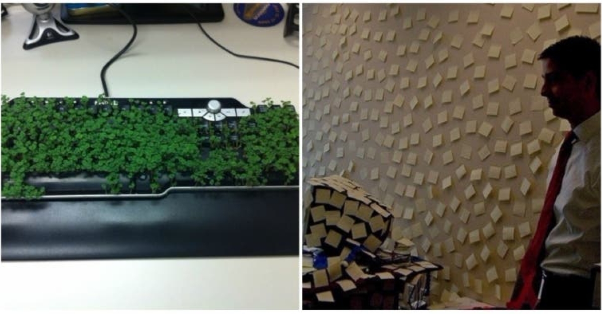 35 hilarious work place comebacks and pranks that will brighten your day