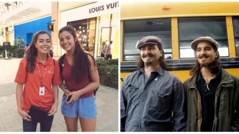 25 people who were lucky enough to meet their doppelganger!