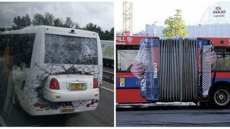 14 clever and creative bus ads spotted around the world