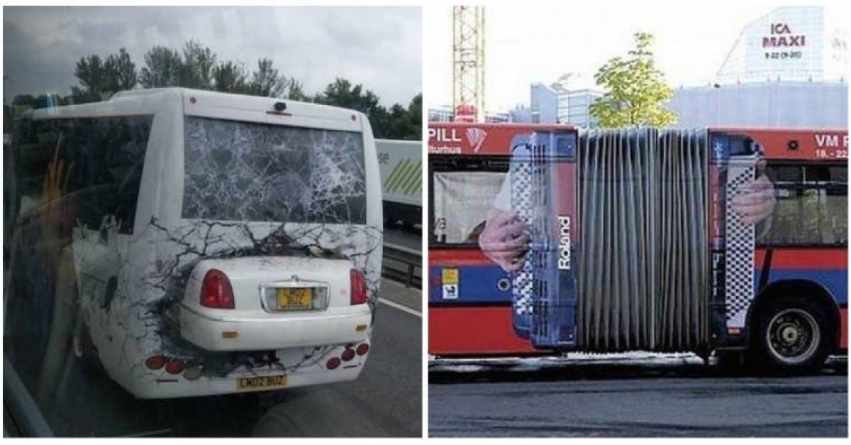 14 clever and creative bus ads spotted around the world