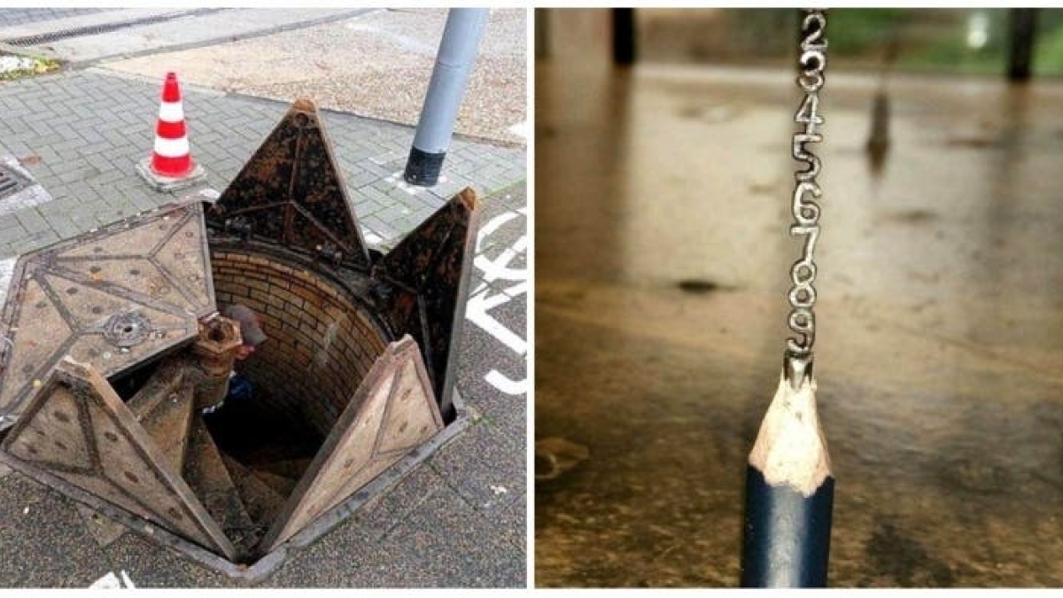 24 photos of unusual things spotted around the world