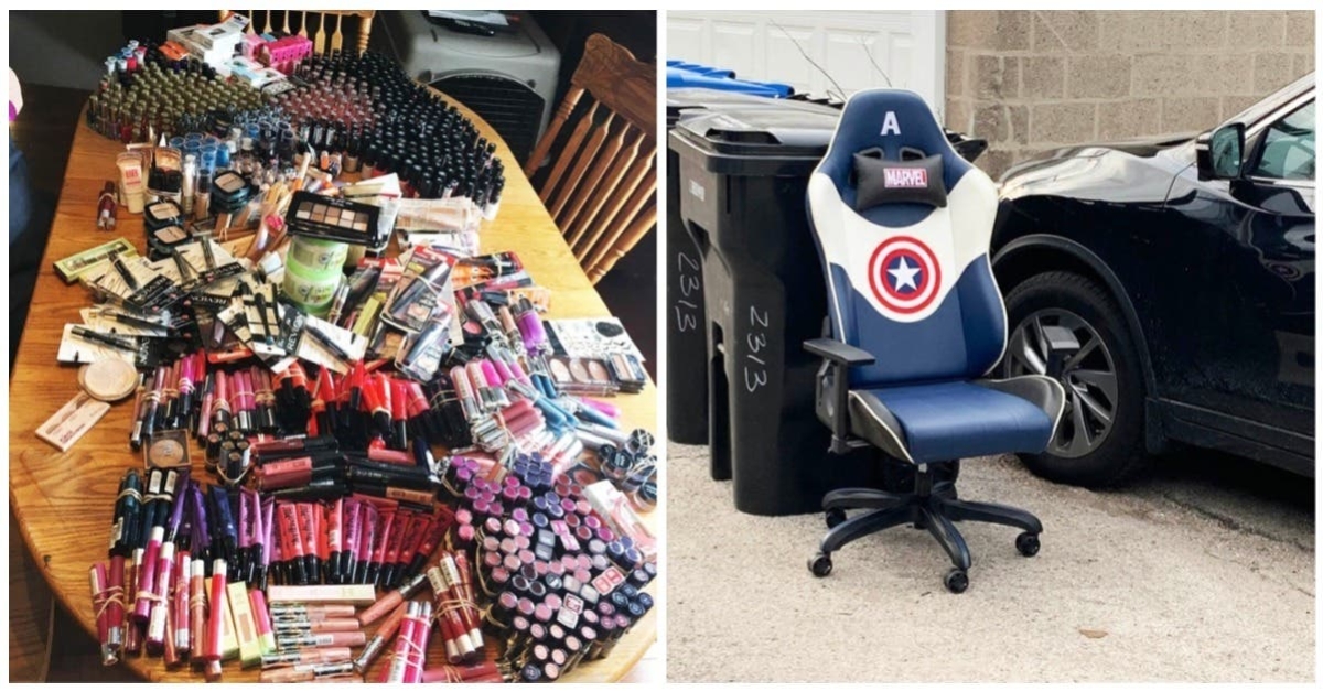 22 amazing finds found in trash cans and dumpsters