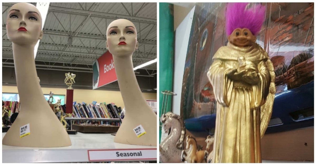18 strange items for sale in flea markets and thrift stores
