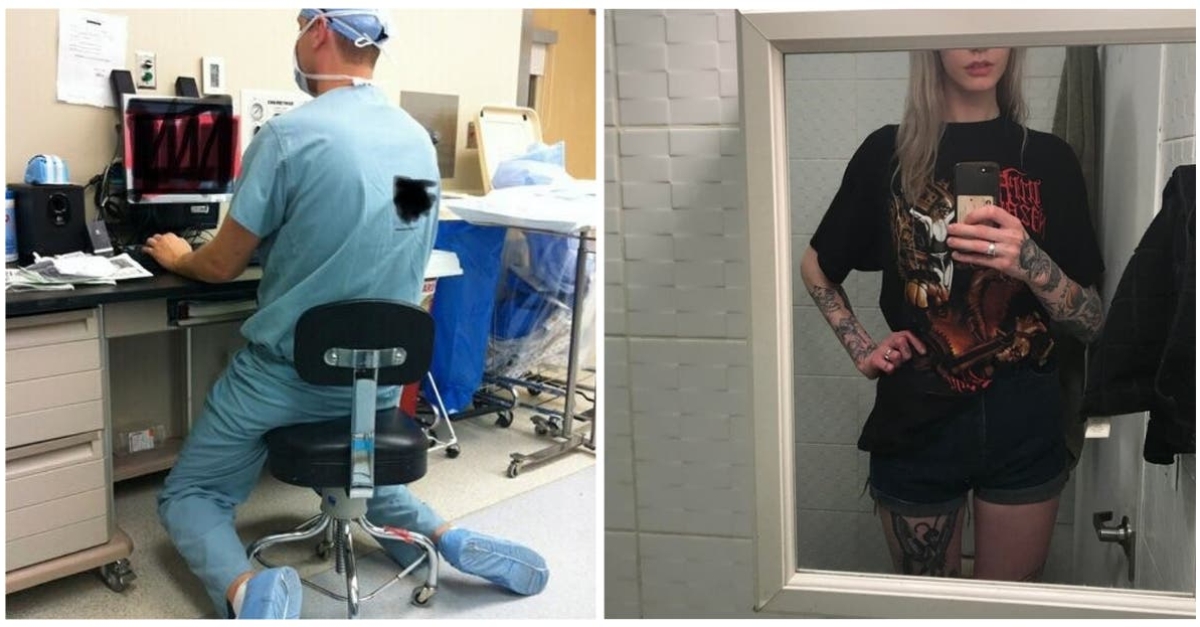 20 photos that show how hard life is for tall people