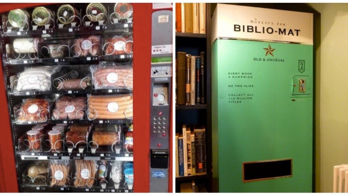 22 vending machines that sell surprising products