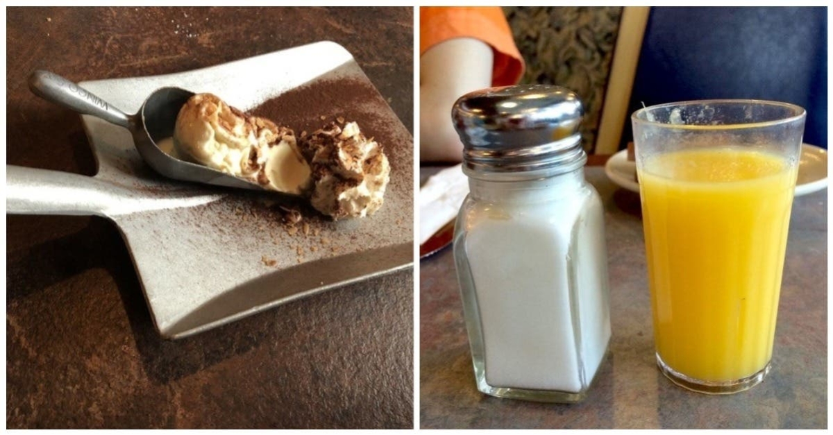 20 people who snapped and shared a restaurant food fail