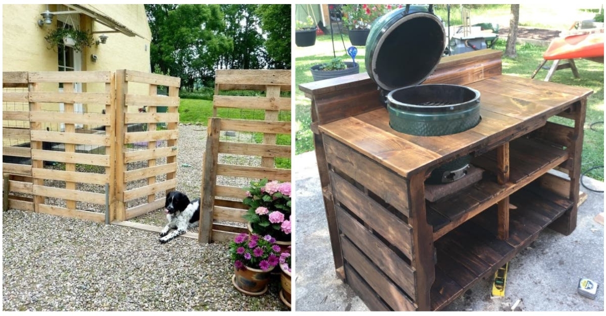 24 creative ways to upcycle old wooden pallets
