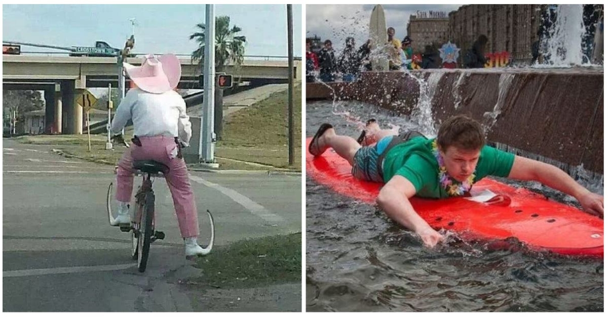 21 people who were snapped doing some pretty crazy stuff!