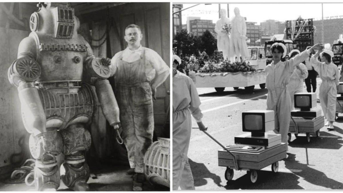 22 photos from the past that show how weird people used to be