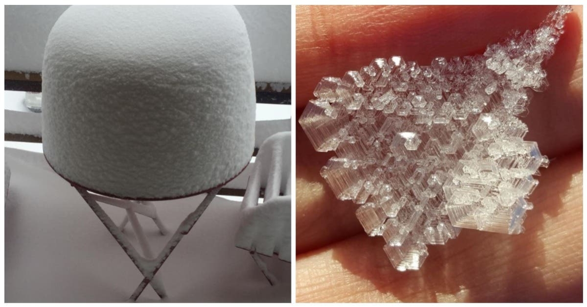 20 snowy scenes that look like works of art