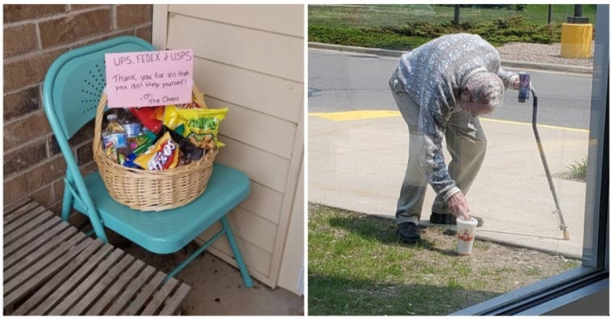 17 touching photos of kindness in action
