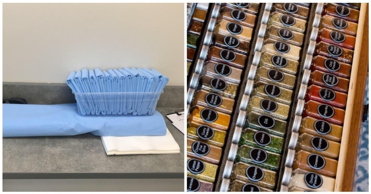 20 ultra-organized people who proudly shared their "work"